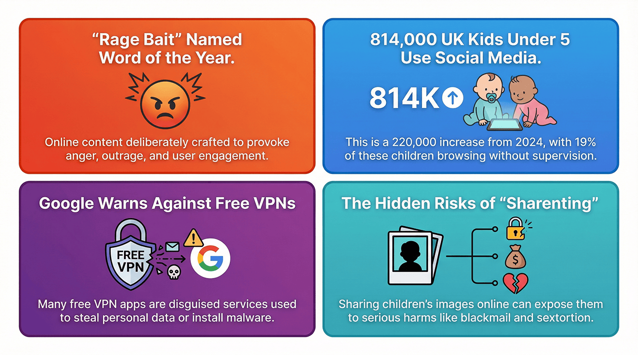 Online Safety Weekly Update for Schools - 3rd December 2025